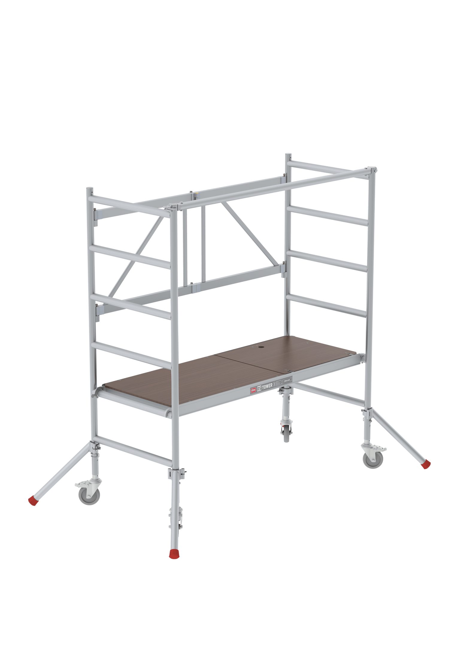 Andamio Aluminio Termiser Ancho Simple 75x250 4,20m altura trabajo – Itower